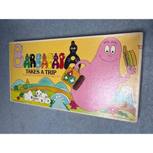 Barbapapa Takes A Trip 1977 Vintage Board Game Ages 5-9 Selchow ...