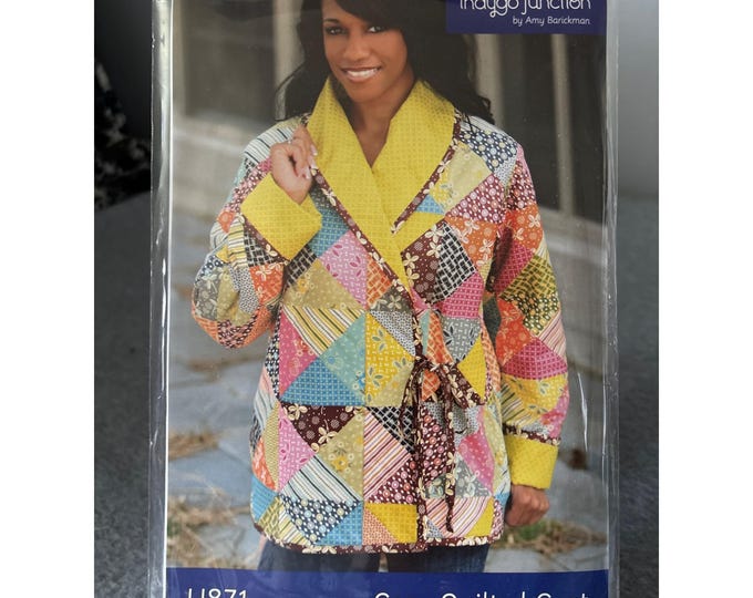 Cozy Quilted Coat Sewing Pattern IJ871 Size Small Medium Large Xlarge ...