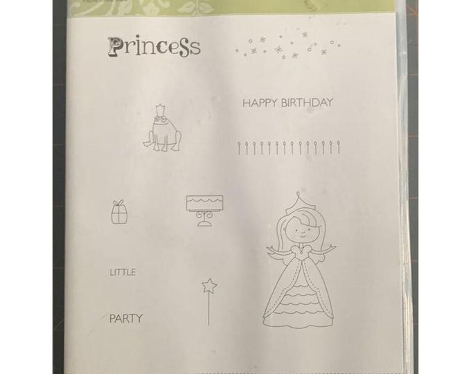 Stampin Up! Little Princess 11-piece Rubber Stamp Set - Etsy