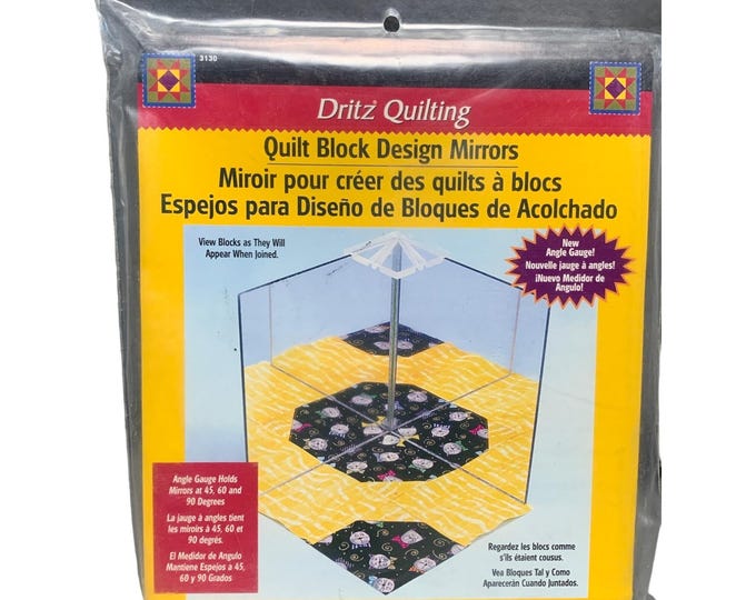 Dritz Quilting Quilt Block Design Mirrors - Preview Patterns & Fabrics ...