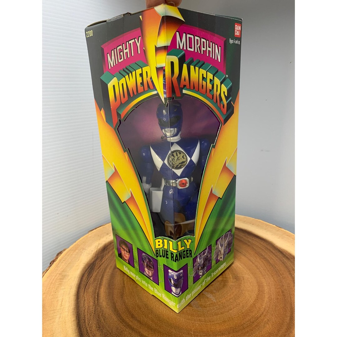 Mighty Morphin Power Rangers Billy Blue Ranger Action Figure 2200 by ...