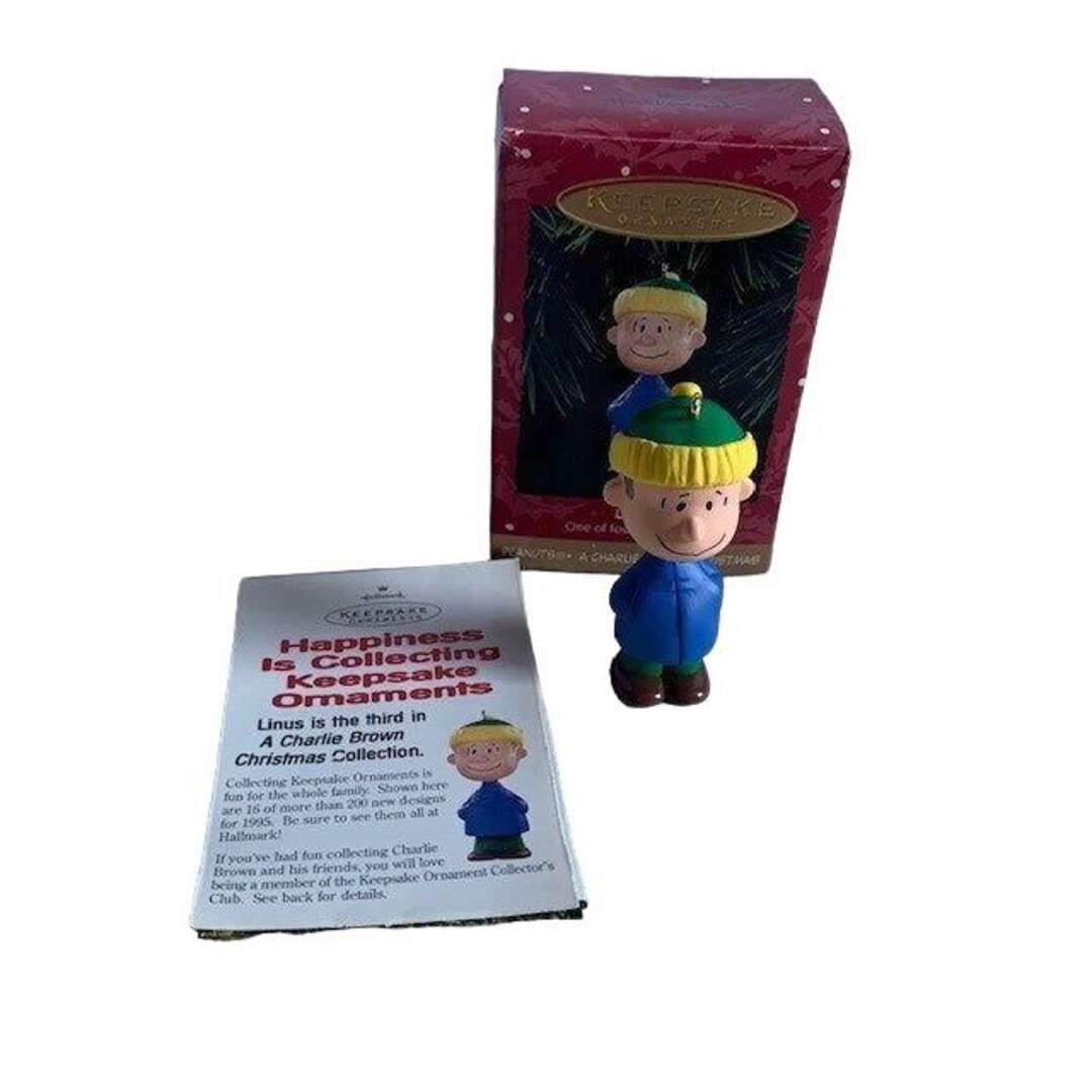 Hallmark Keepsake Linus Peanuts Ornament Christmas 1995 With Box ...