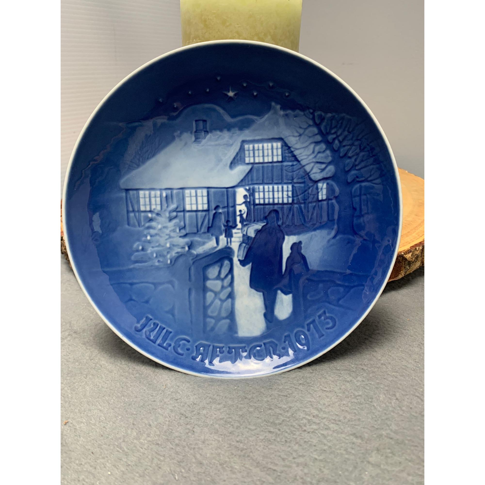 Bing & Grondahl 1973 Jule Aftera Christmas Plate 7" Porcelain ...
