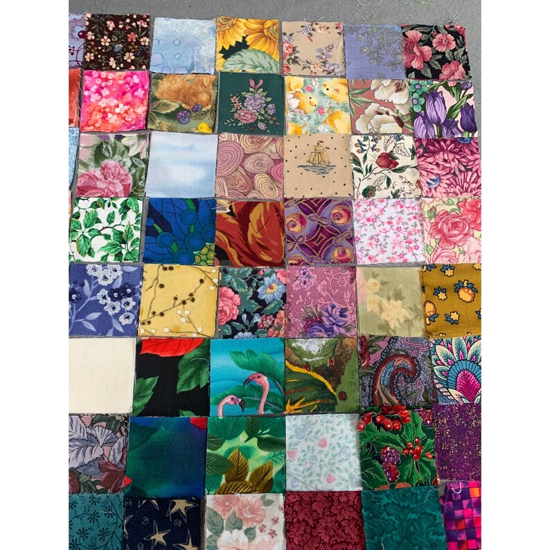 Sewing 200 Precut 2 Assorted Cotton Quilting Fabric Squares Crafts - Etsy