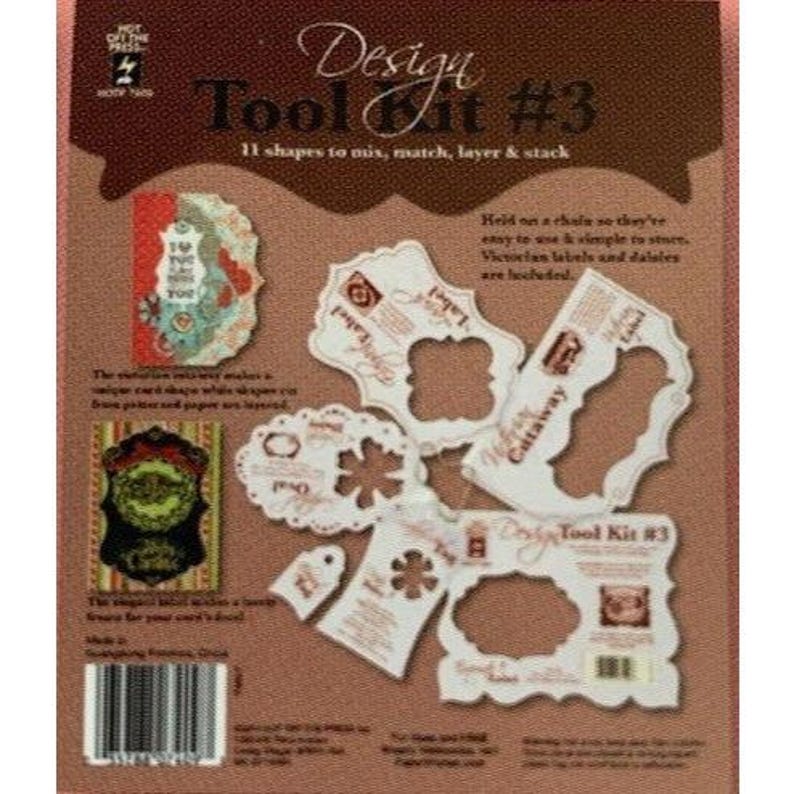 Hot off the Press Design Tool Kit #3 Template Cardmaking Design ...