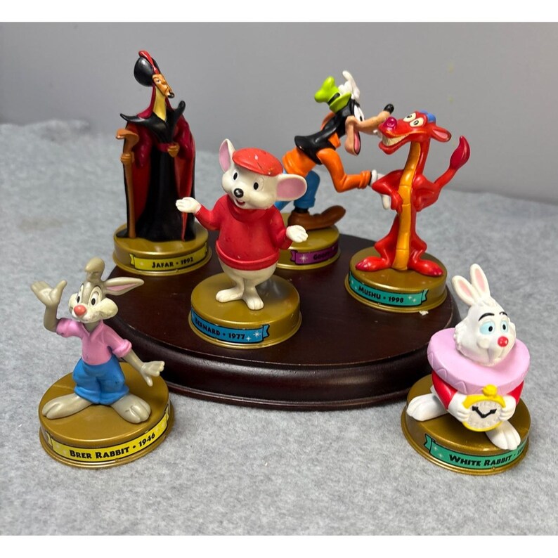 Disney 100 Years of Magic Mcdonalds 2002 Figurine Set With Brer Rabbit ...