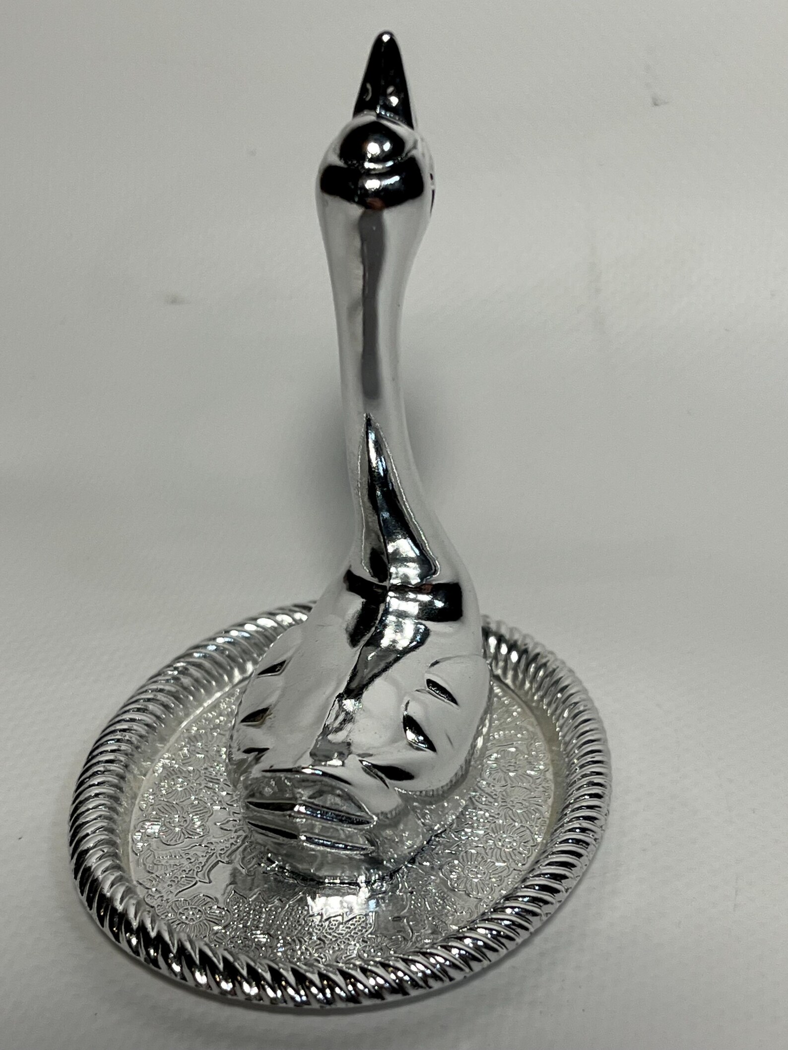 Silver Swan Ring Holder - Etsy