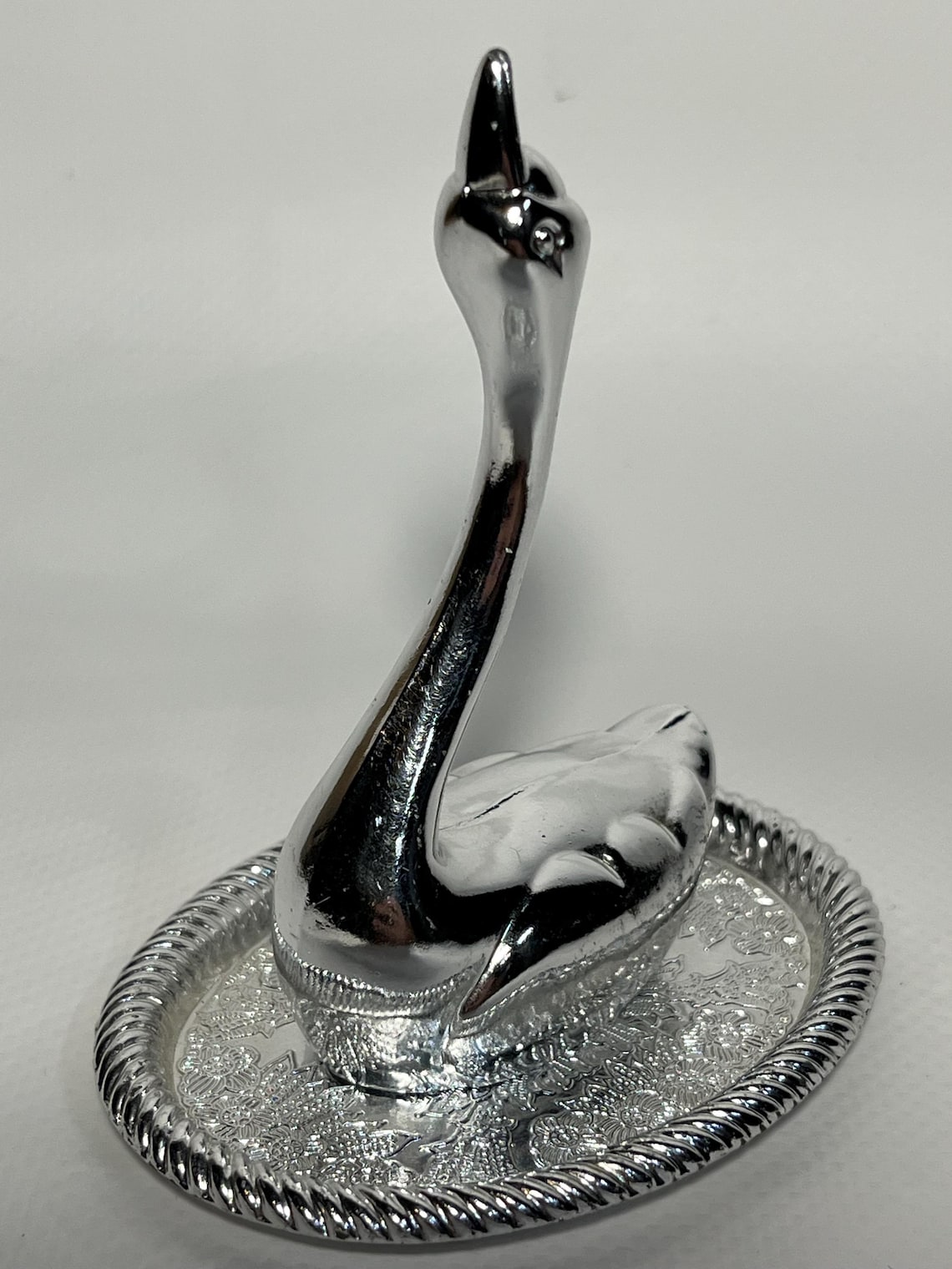 Silver Swan Ring Holder - Etsy
