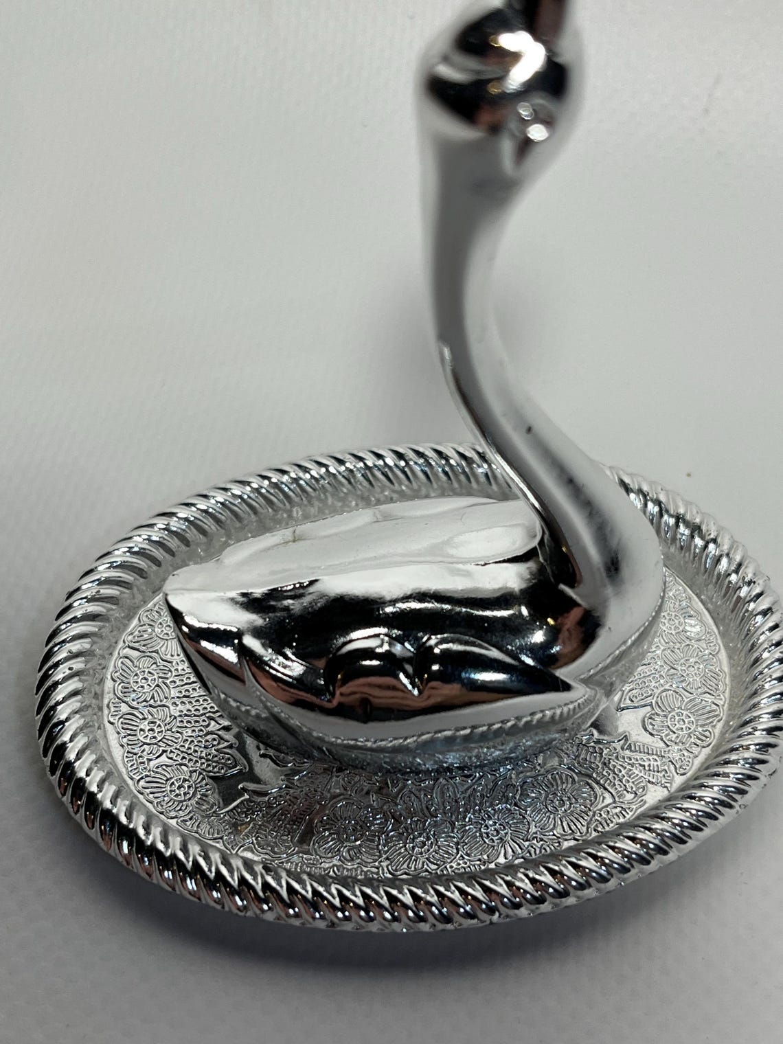 Silver Swan Ring Holder - Etsy