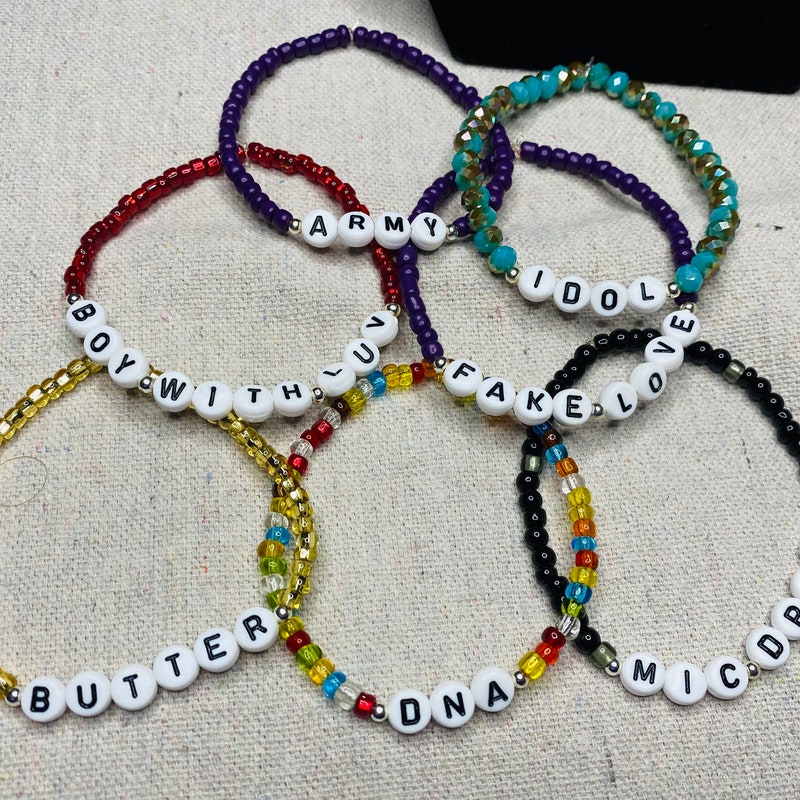 Bts Bracelet - Etsy