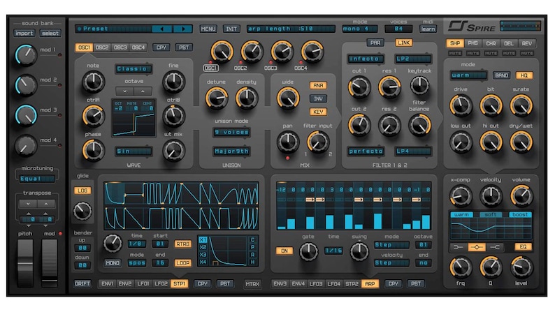 Spire VST 200k MEGA Collection Presets Best EDM Techno & Bass House ...