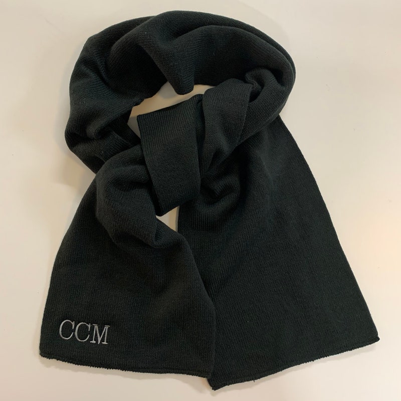 Monogrammed Scarf - Etsy