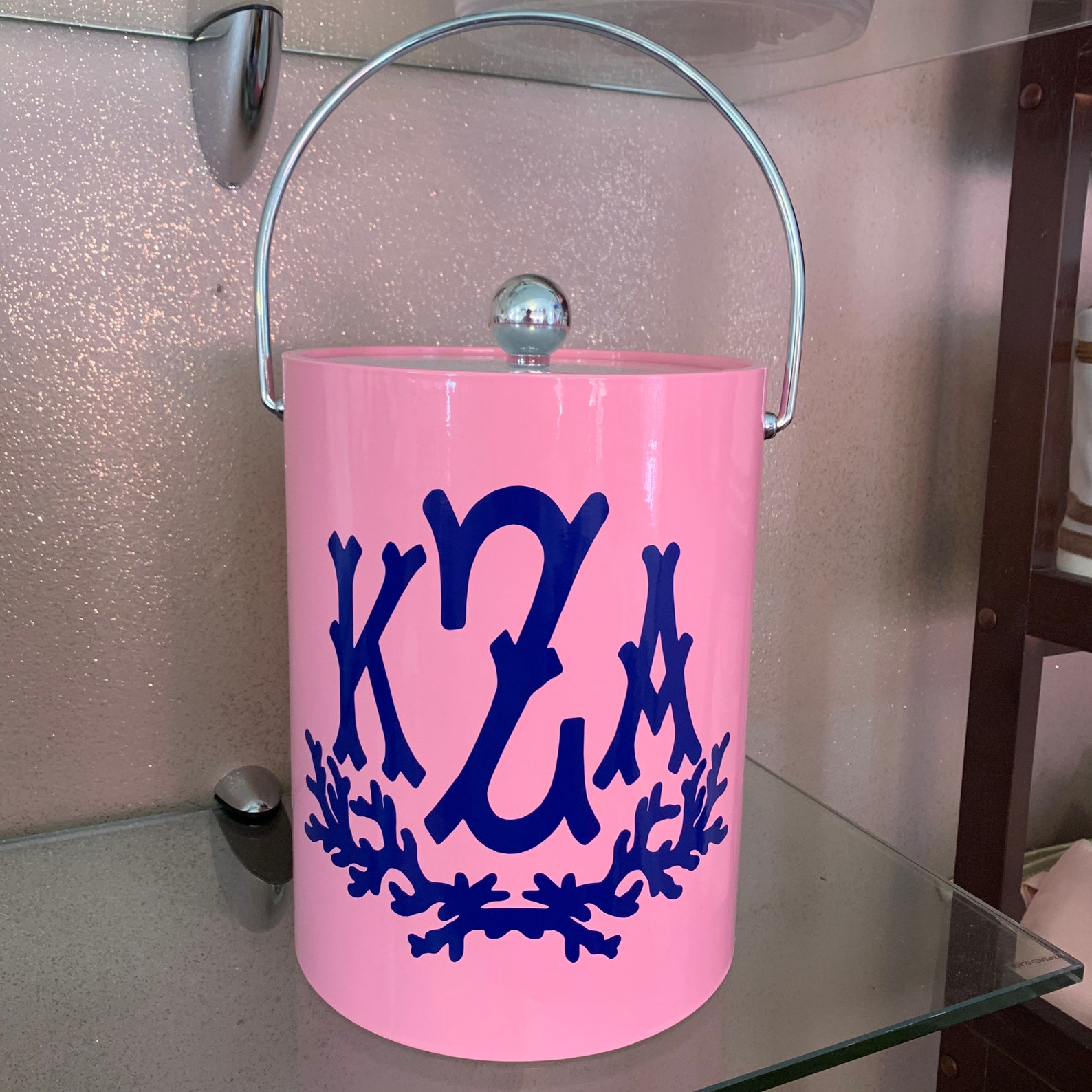 Monogrammed Ice Bucket | Etsy