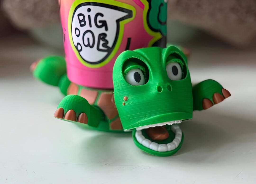 Fun and Functional 3D Printed Interactive Turtle Coasters,gets Extra ...