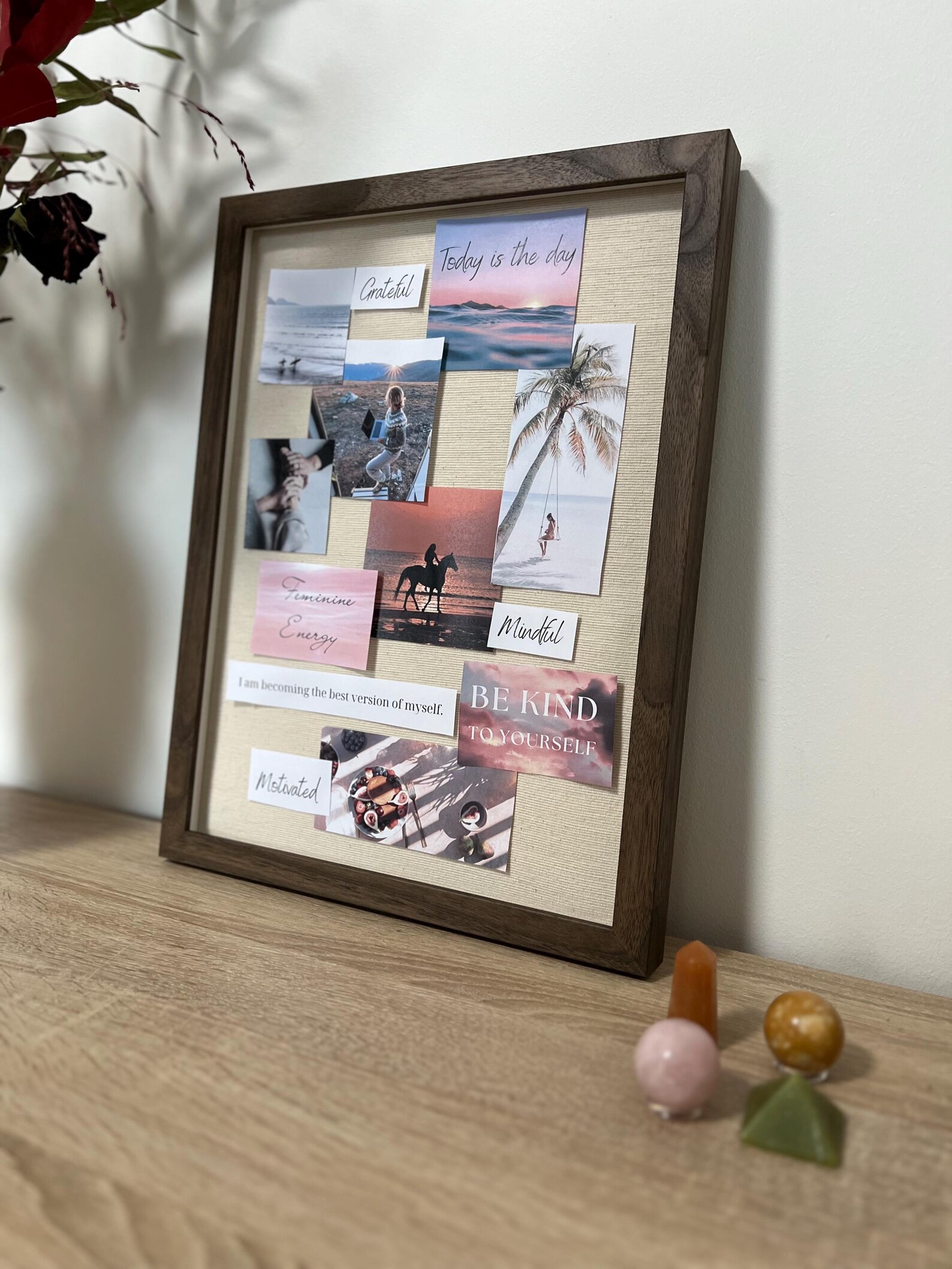 2025 Vision Board Kit | Digital Download With Mood Images, Affirmations ...