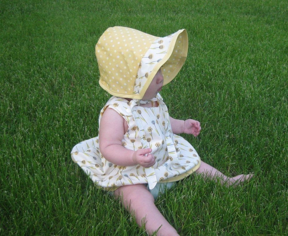 Sew Can Do Reversible Emmeline Bonnet PDF Pattern - Etsy