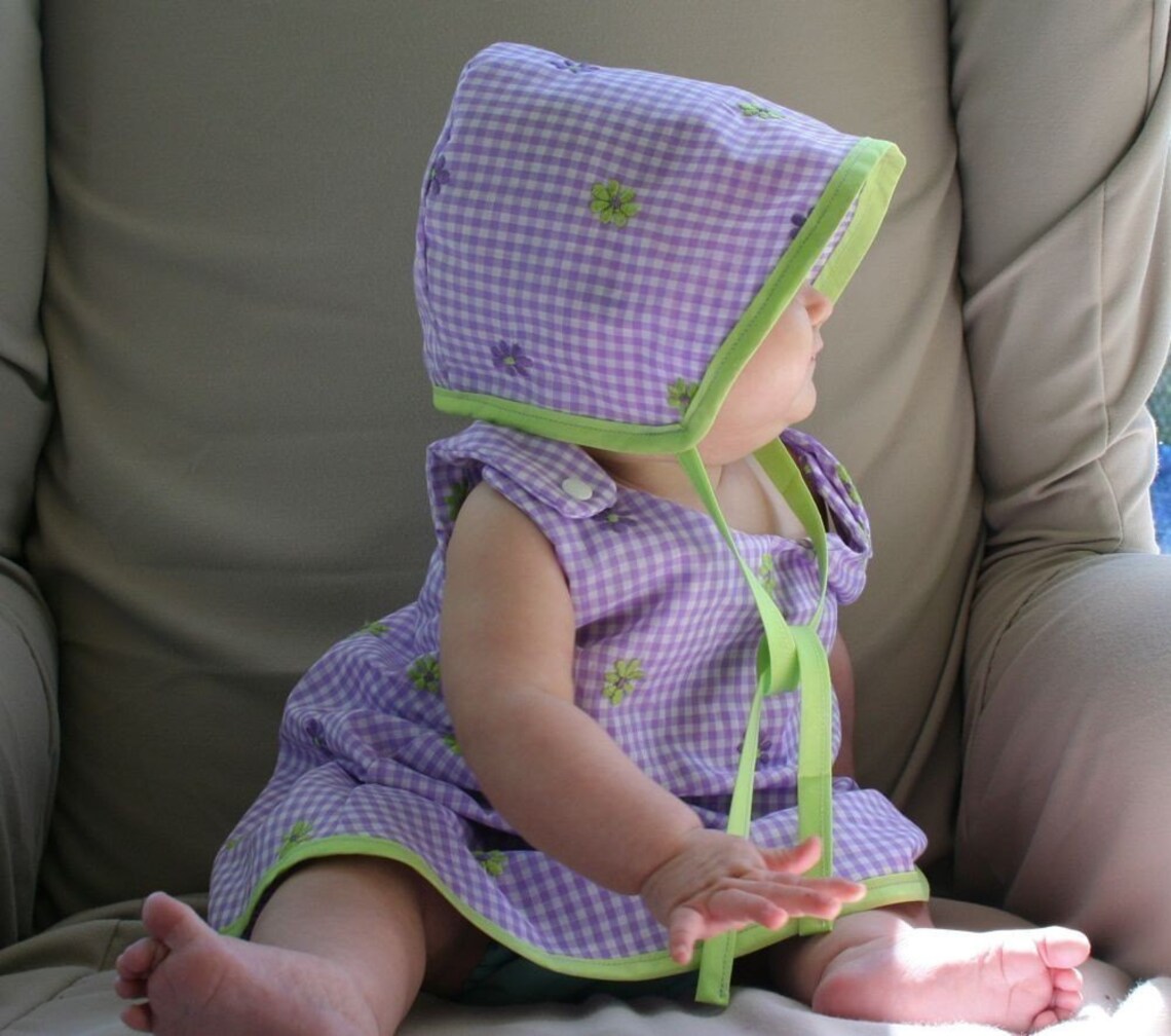 Sew Can Do Reversible Emmeline Bonnet PDF Pattern - Etsy