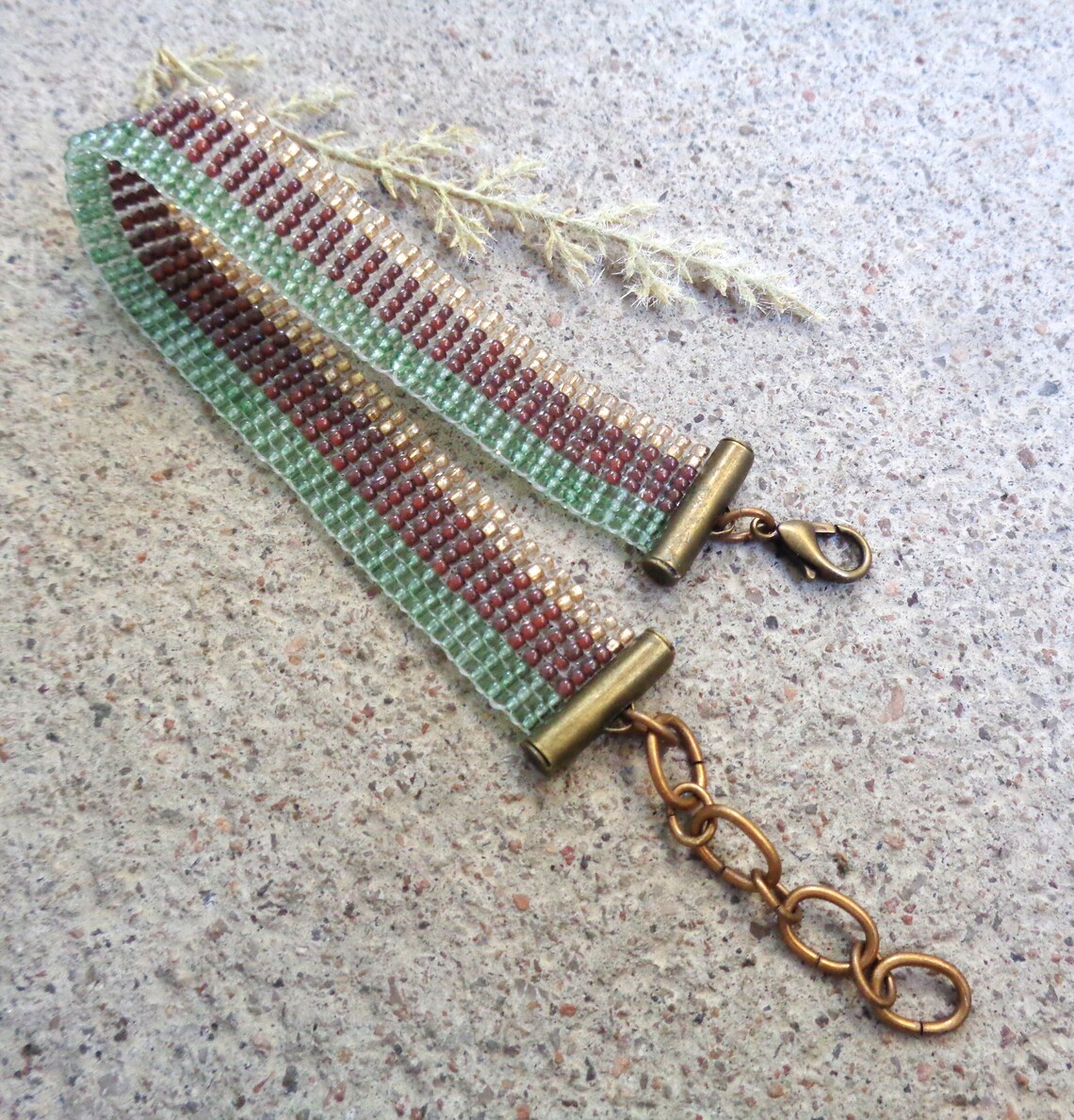 Seed Bead Loom Bracelet - Etsy