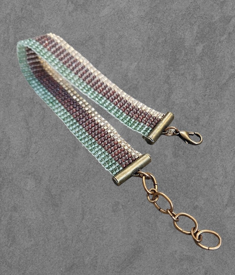 Seed Bead Loom Bracelet - Etsy