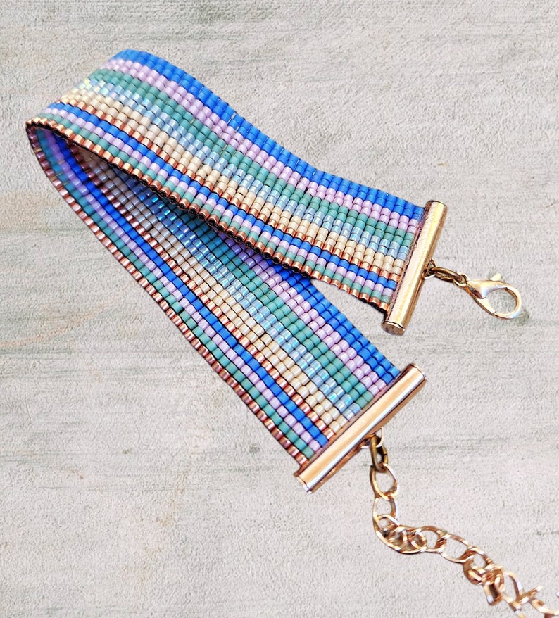 Seed Bead Loom Bracelet - Etsy