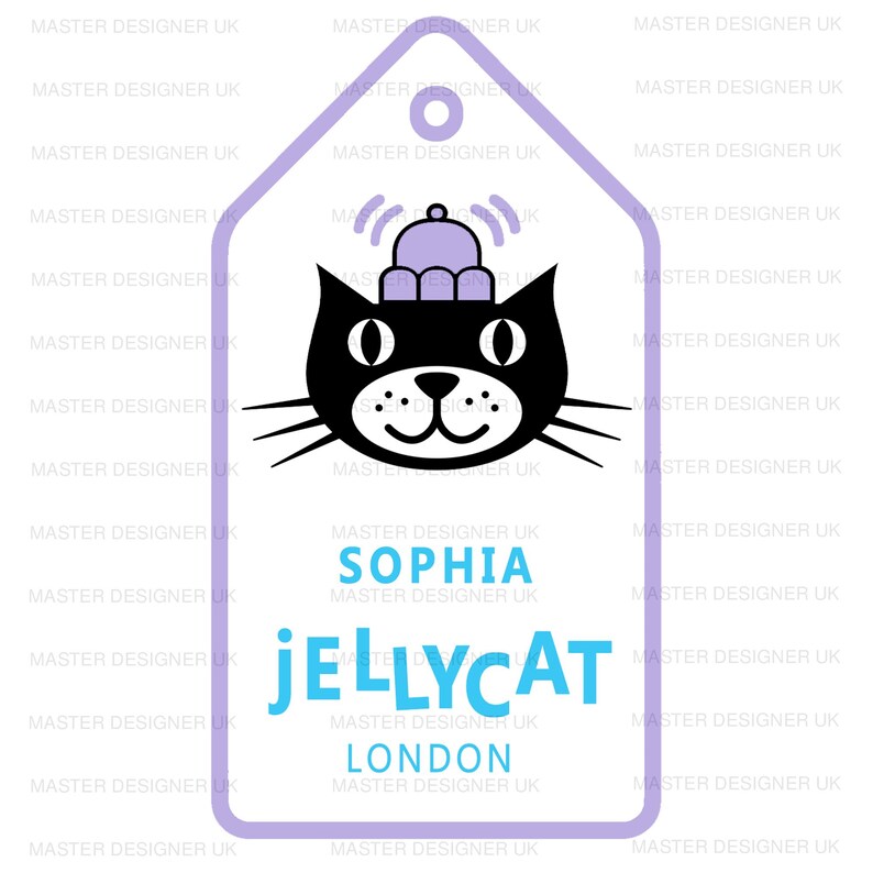 Custom Jellycat Tag PNG Bundle - Etsy