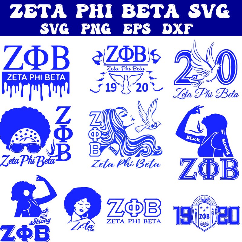 Zeta Phi Beta Shield - Etsy