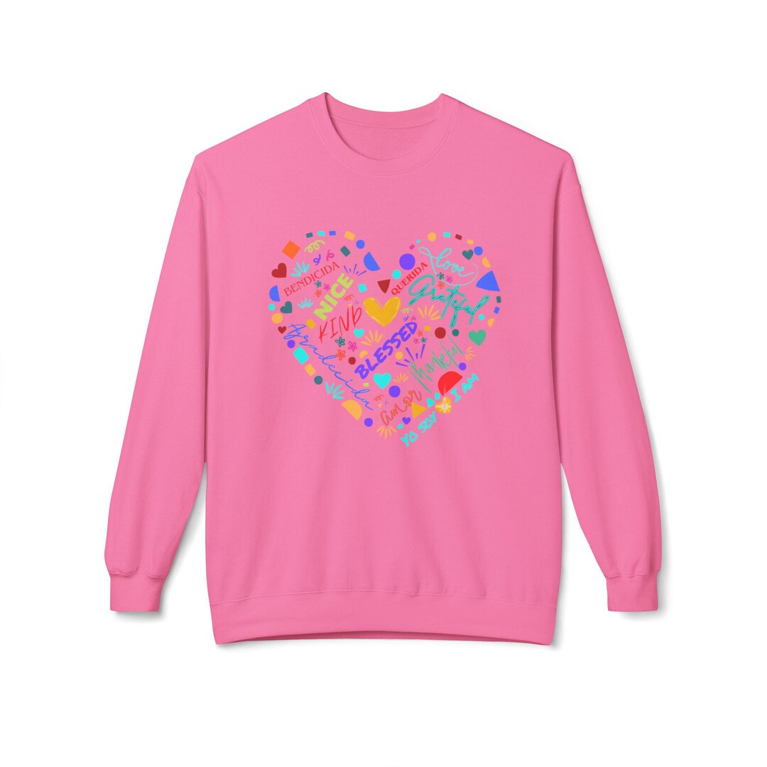 Yo Soy-i Am Crewneck Sweatshirt, Positive Words Sweatshirt, Bilingual ...