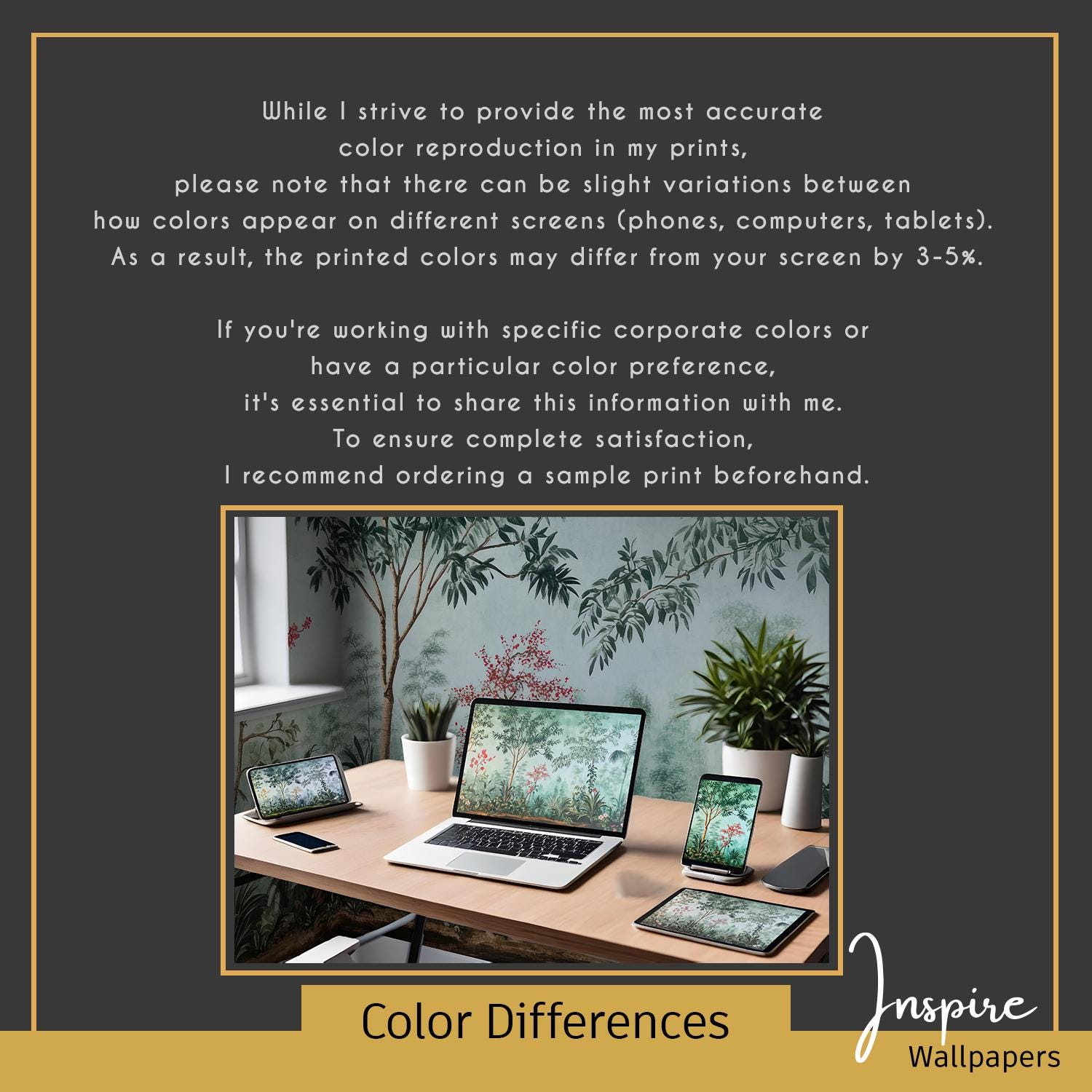 Chinoiserie Wallpaper, Asian Wall Art, Beige and Gray Wallpaper ...