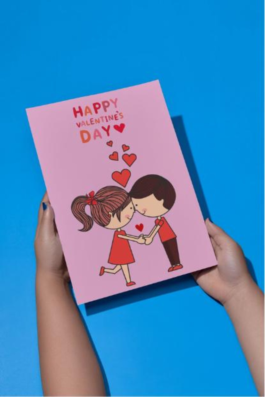 PRINTABLE Valentine's Day Card Digital Valentine Cards Custom Templates ...