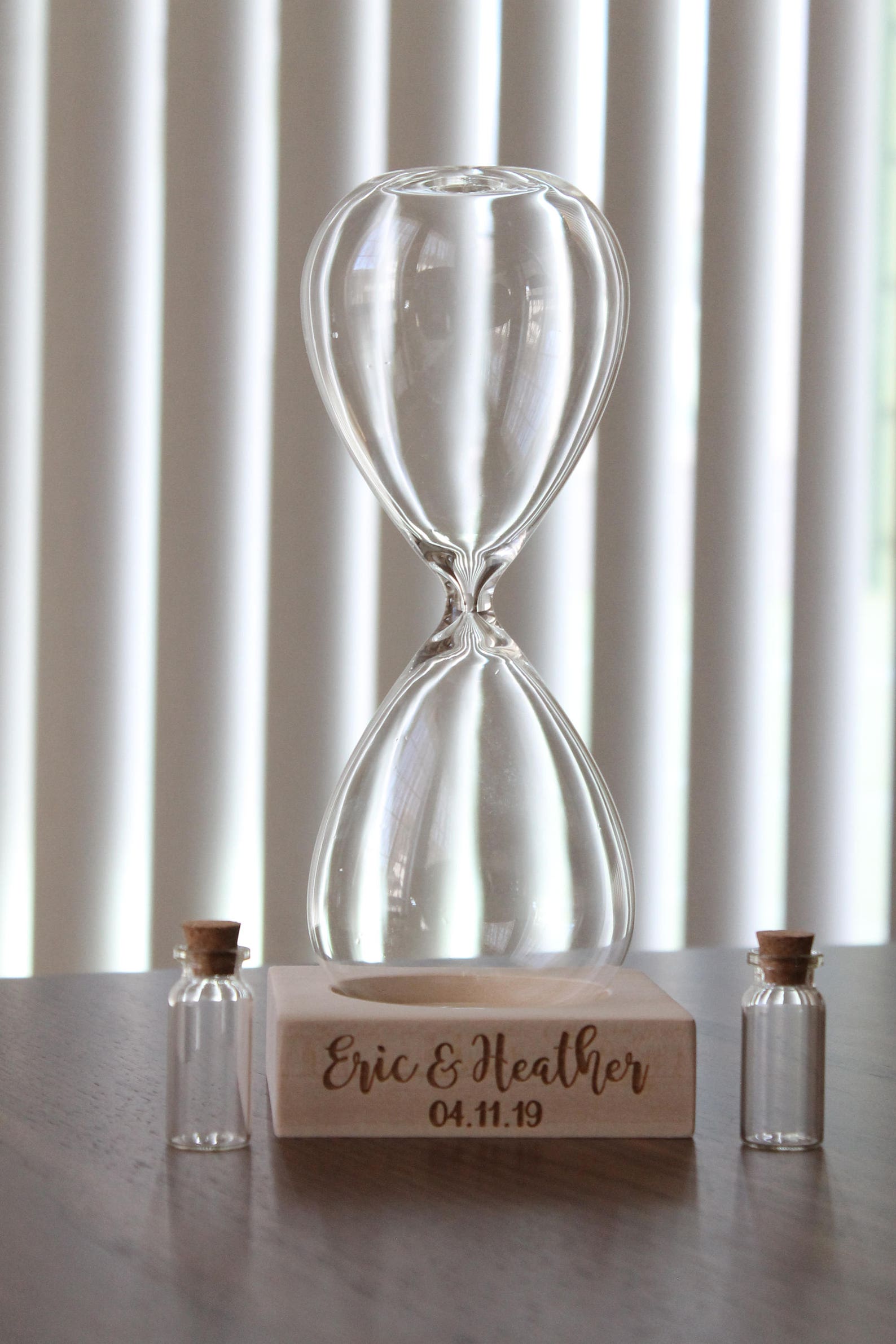 Sand Ceremony Contemporary Hourglass Set Beach Wedding - Etsy