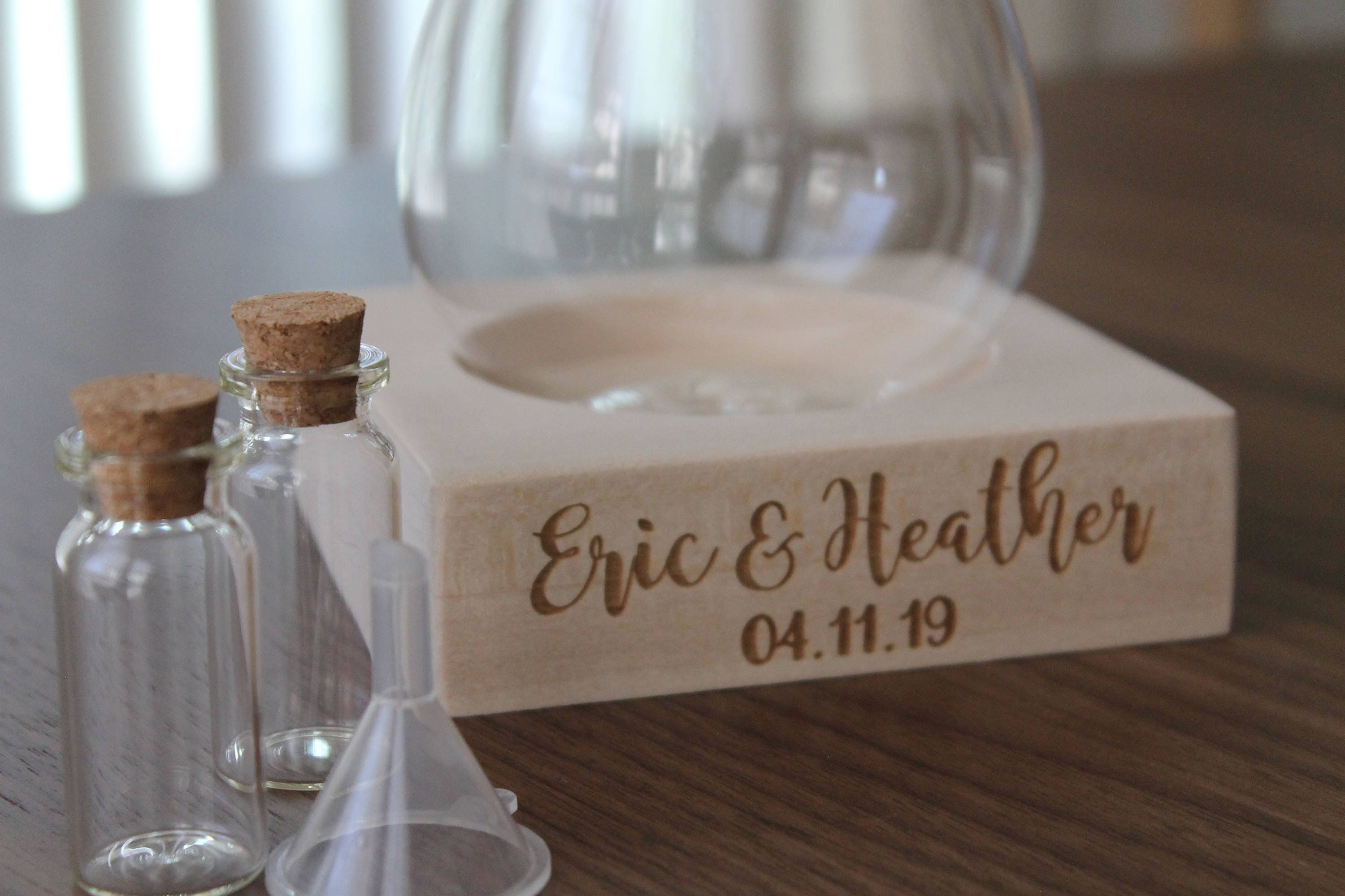 Sand Ceremony Contemporary Hourglass Set Beach Wedding | Etsy