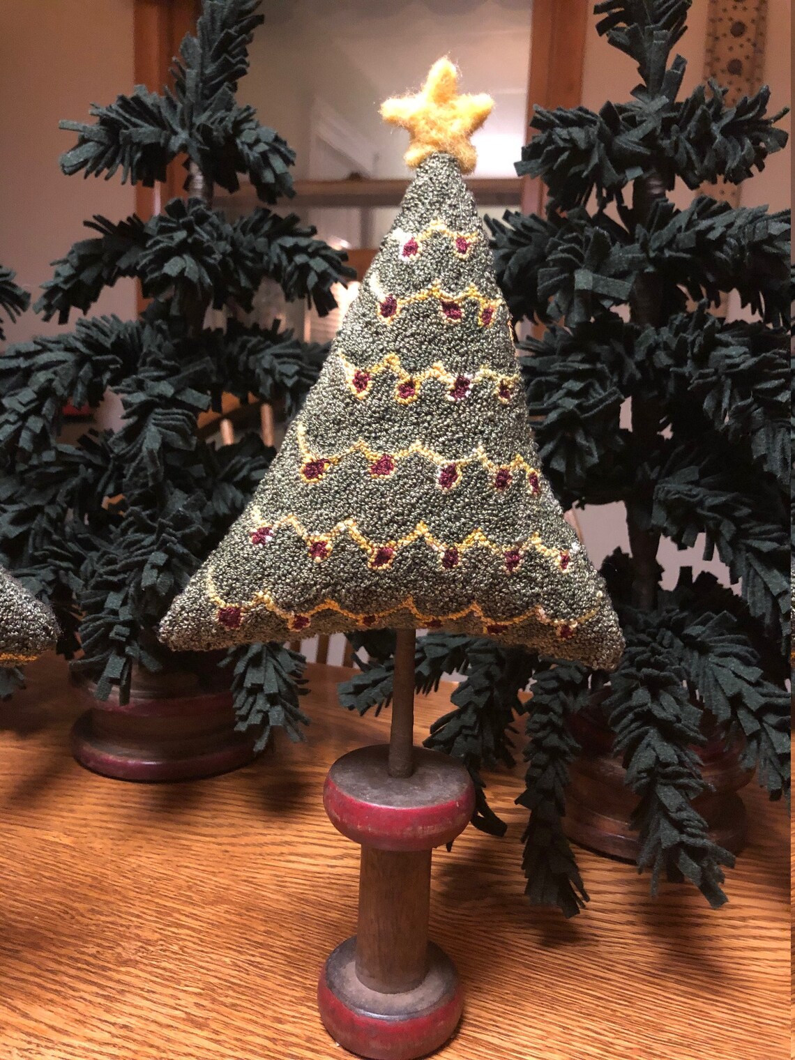 Fun Christmas Trees- Punch Needle Patterns- PDF -instant Download ...