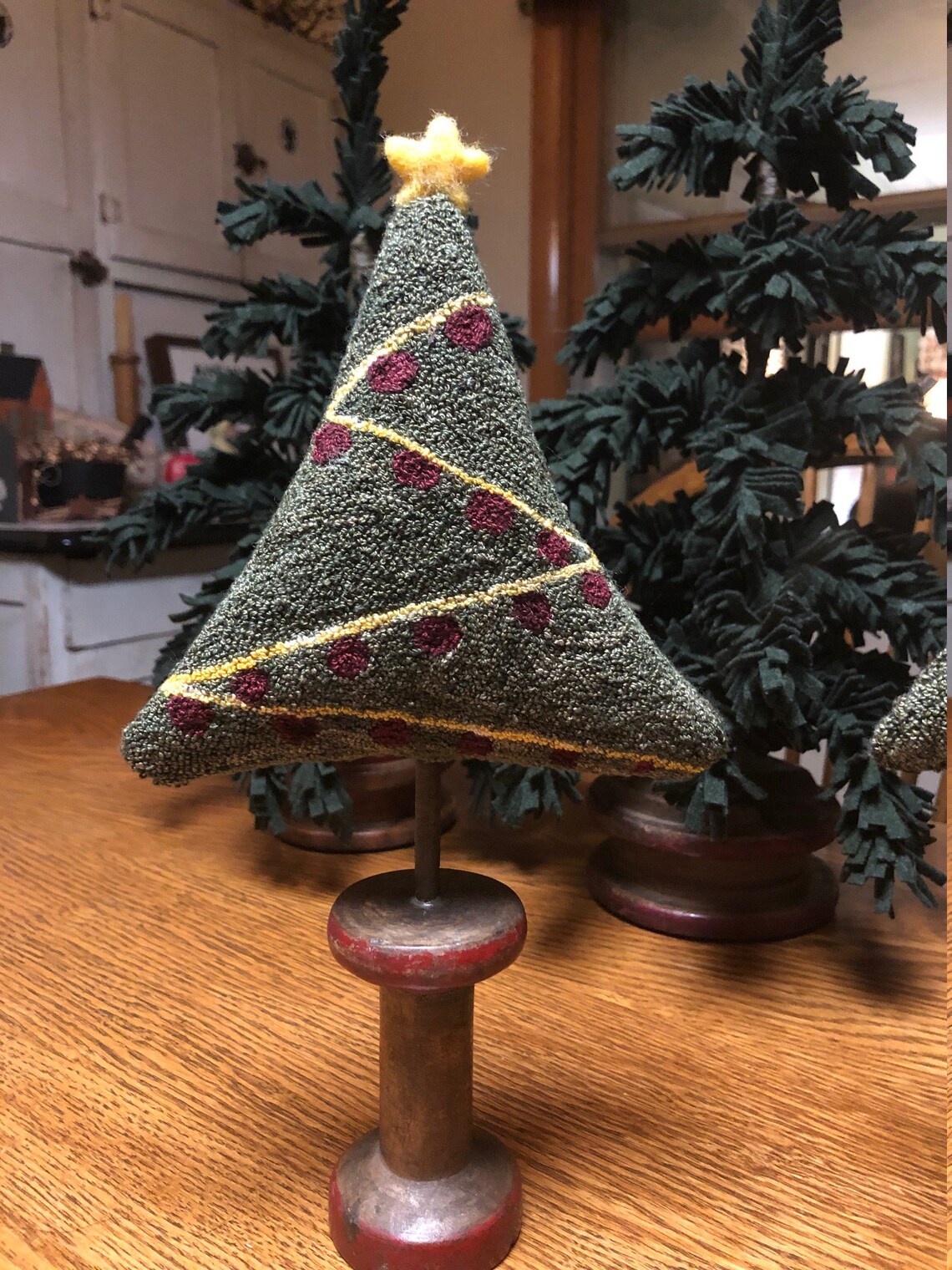 Fun Christmas Trees- Punch Needle Patterns- PDF -instant Download ...