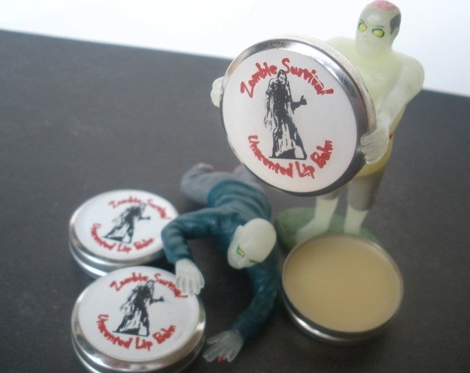 Zombie Survival Lip Balm Original tin - Etsy
