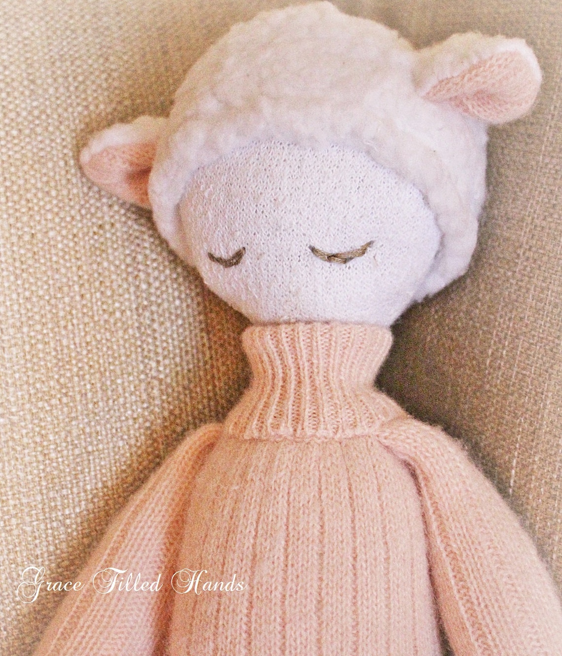 Lamb Sock Doll Pattern Tutorial Pictorial Boy & Girl Rag Dolls - Etsy