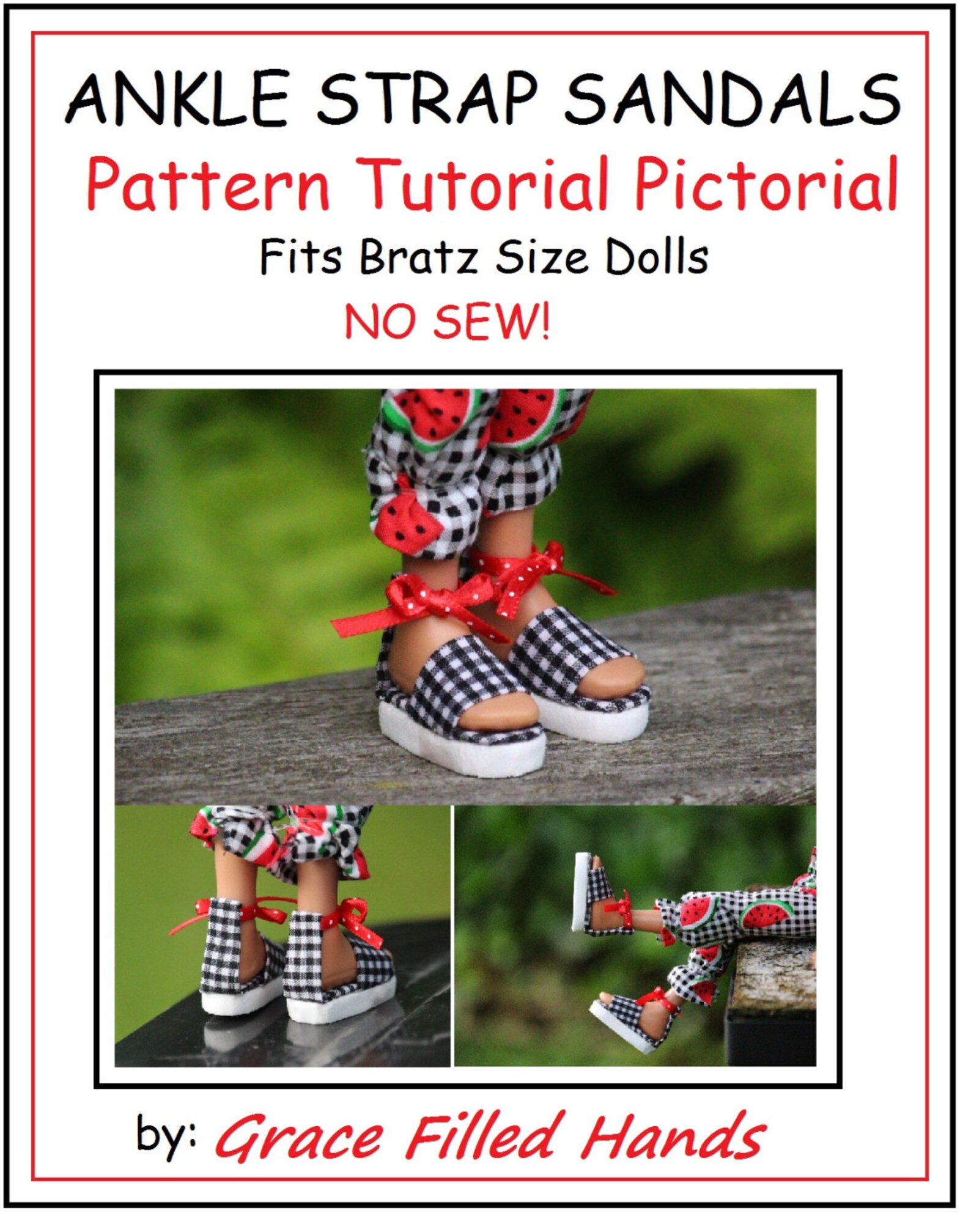 Ankle Strap Sandals No Sew Doll Shoes Pattern PDF Pictorial Tutorial Etsy ankle-strap-sandals-no-sew-doll-shoes-pattern-pdf-pictorial-tutorial-etsy