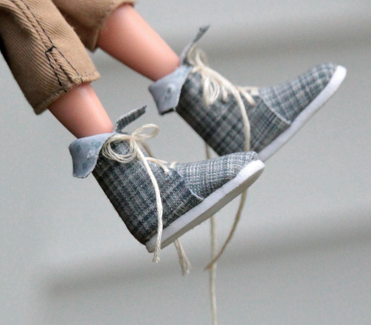 Lace-up Hightop Doll Boots Pattern PDF Pictorial Tutorial | Etsy Canada