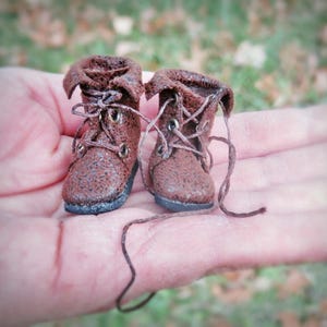 Lace-up Hightop Doll Boots Pattern PDF Pictorial Tutorial - Etsy