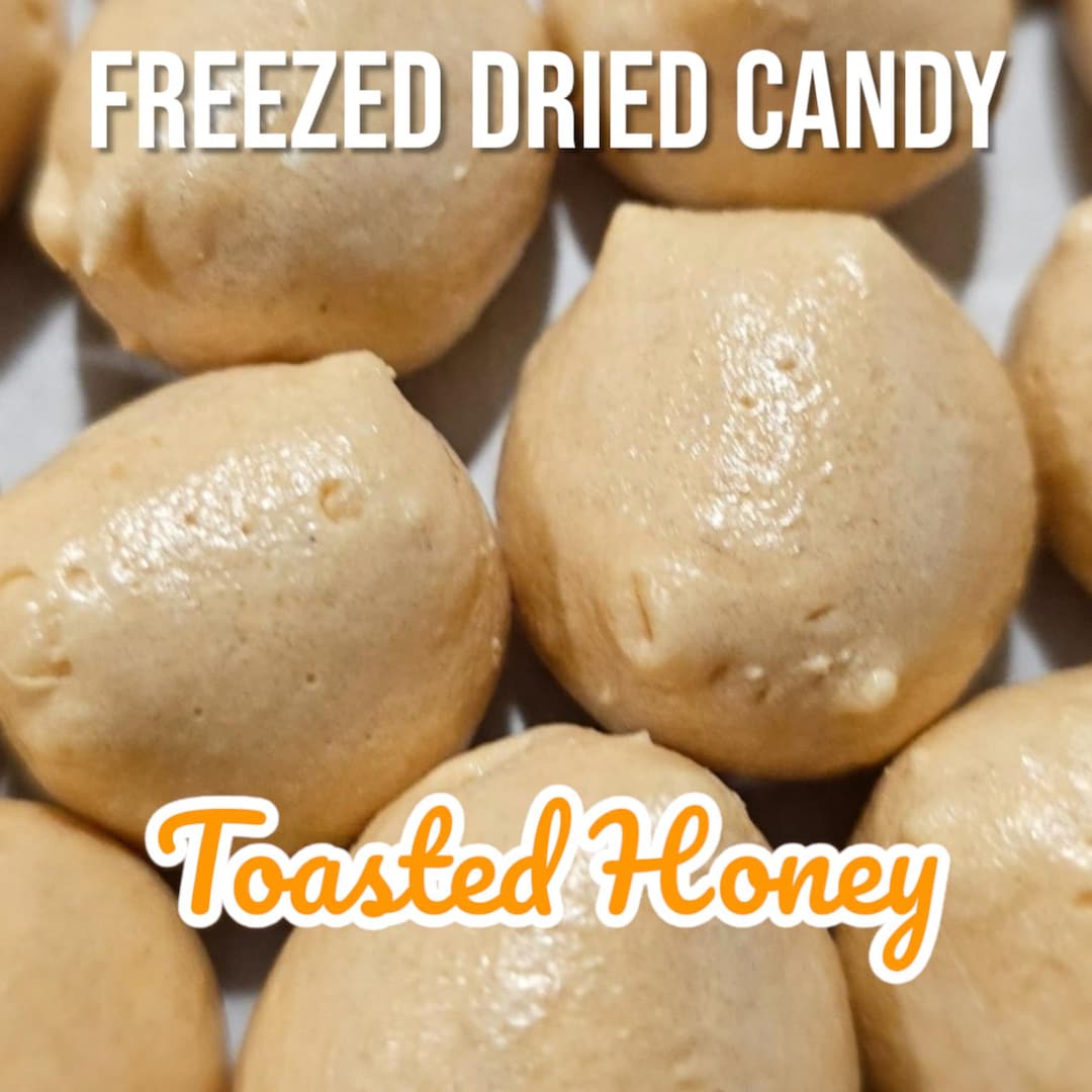 Freeze Dried Toasted Honey Sweet Light Airy Crunchy Candy Treat Snack ...