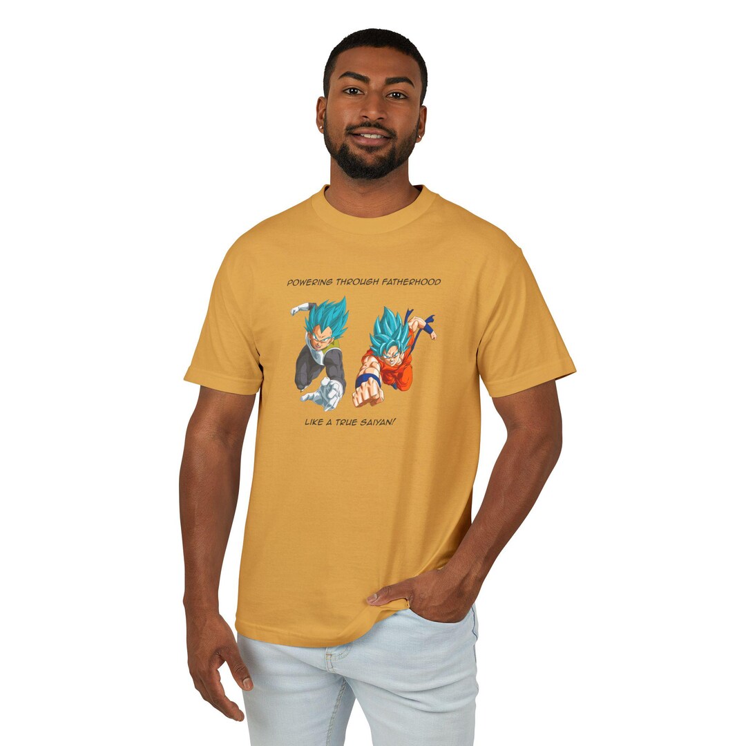 Dragon Ball Z Dad Shirt, Dragon Ball Dad Shirt, Goku and Vegeta Dad Tee ...