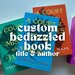 Custom Bedazzled Book - Title & Author Only - Etsy