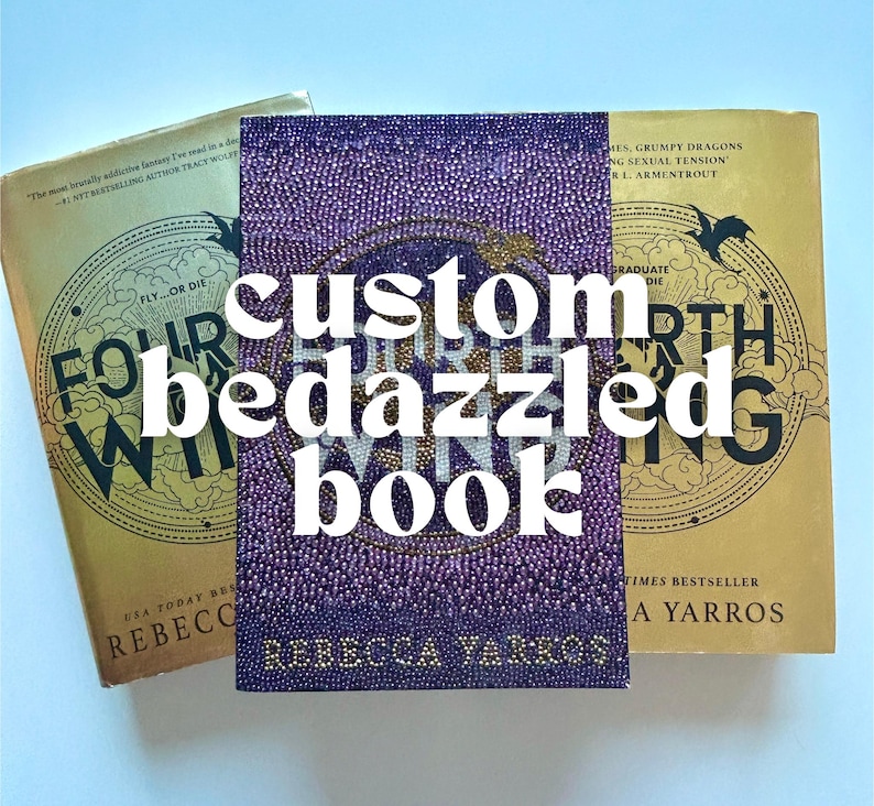 Custom Bedazzled Book - Etsy