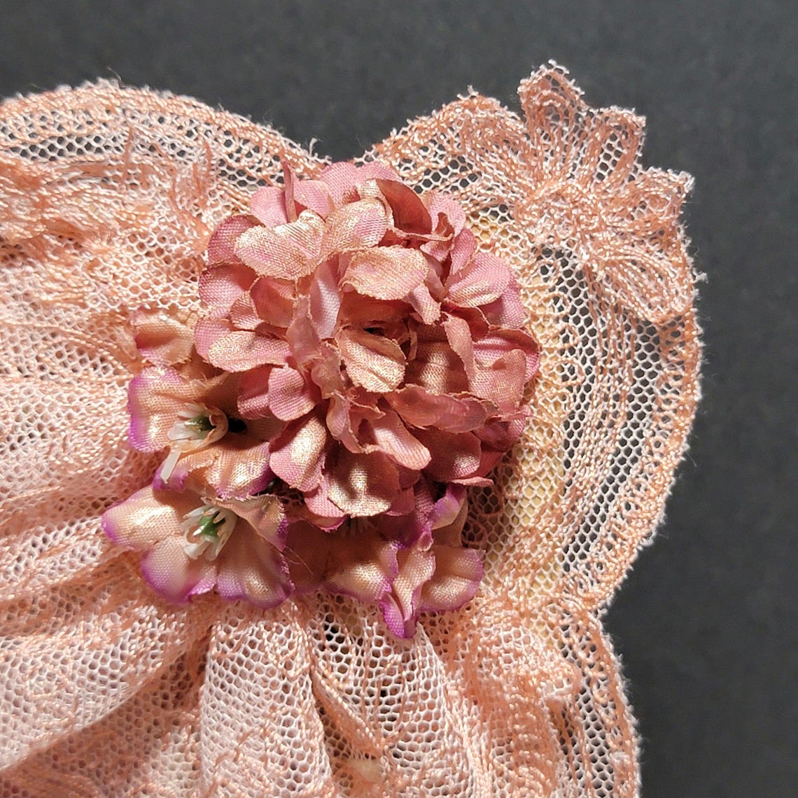 Vintage Victorian Frame - Mauve/rose Gold - 5.5 X 3.5 - Silk Flowers ...