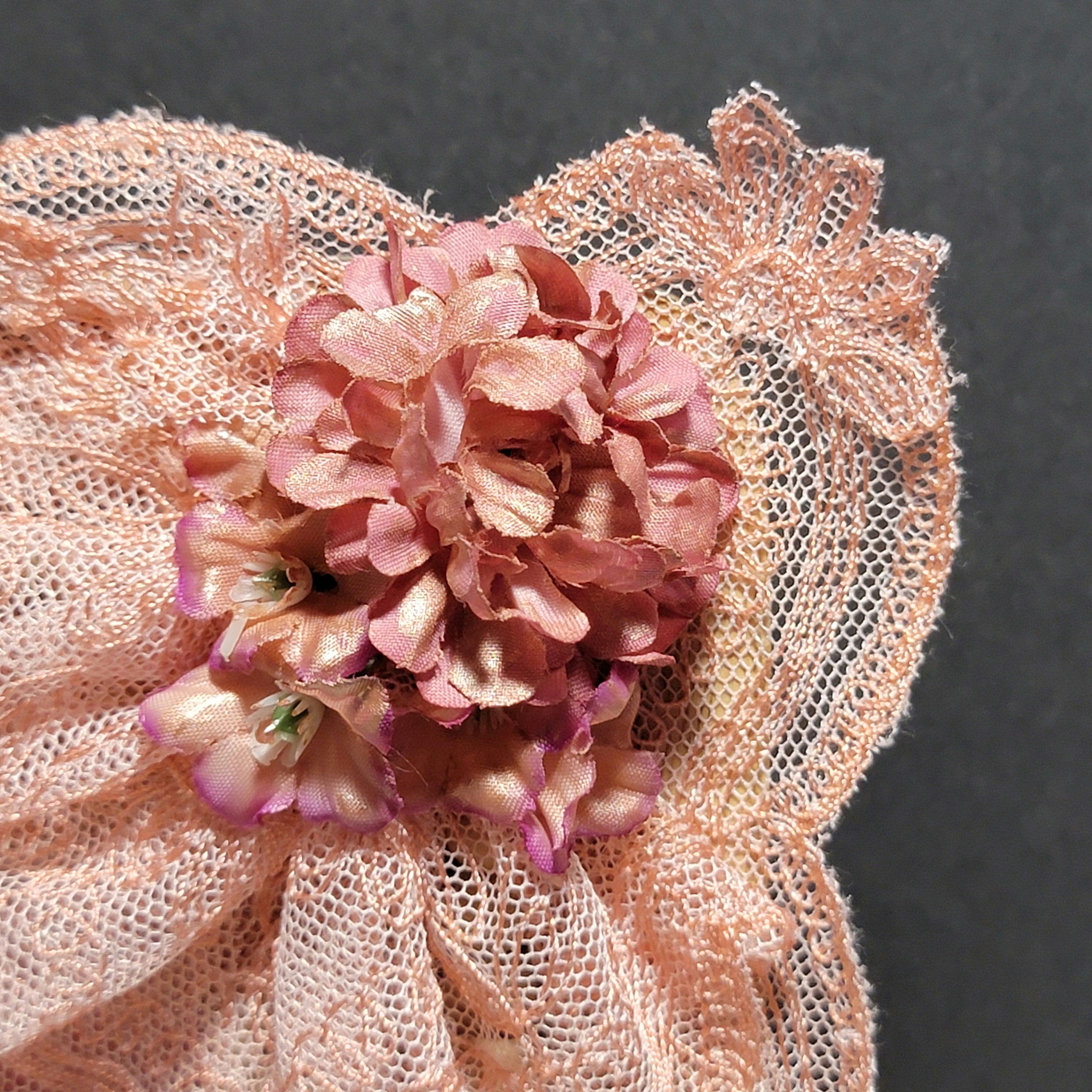 Vintage Victorian Frame - Mauve/rose Gold - 5.5 X 3.5 - Silk Flowers ...