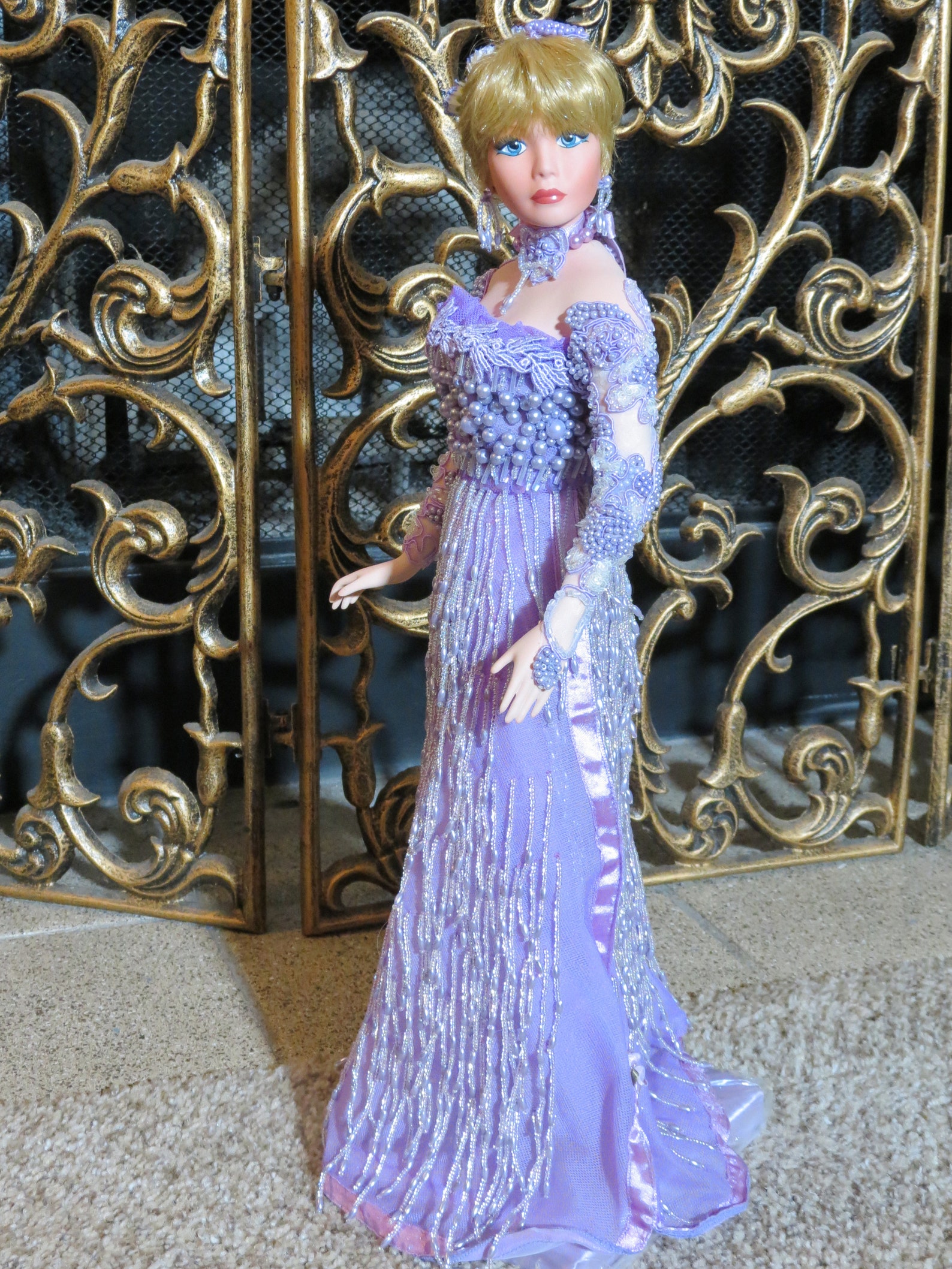 Rustie Doll lady Amethyst Limited Edition 48/2000 in Box W/COA Doll ...