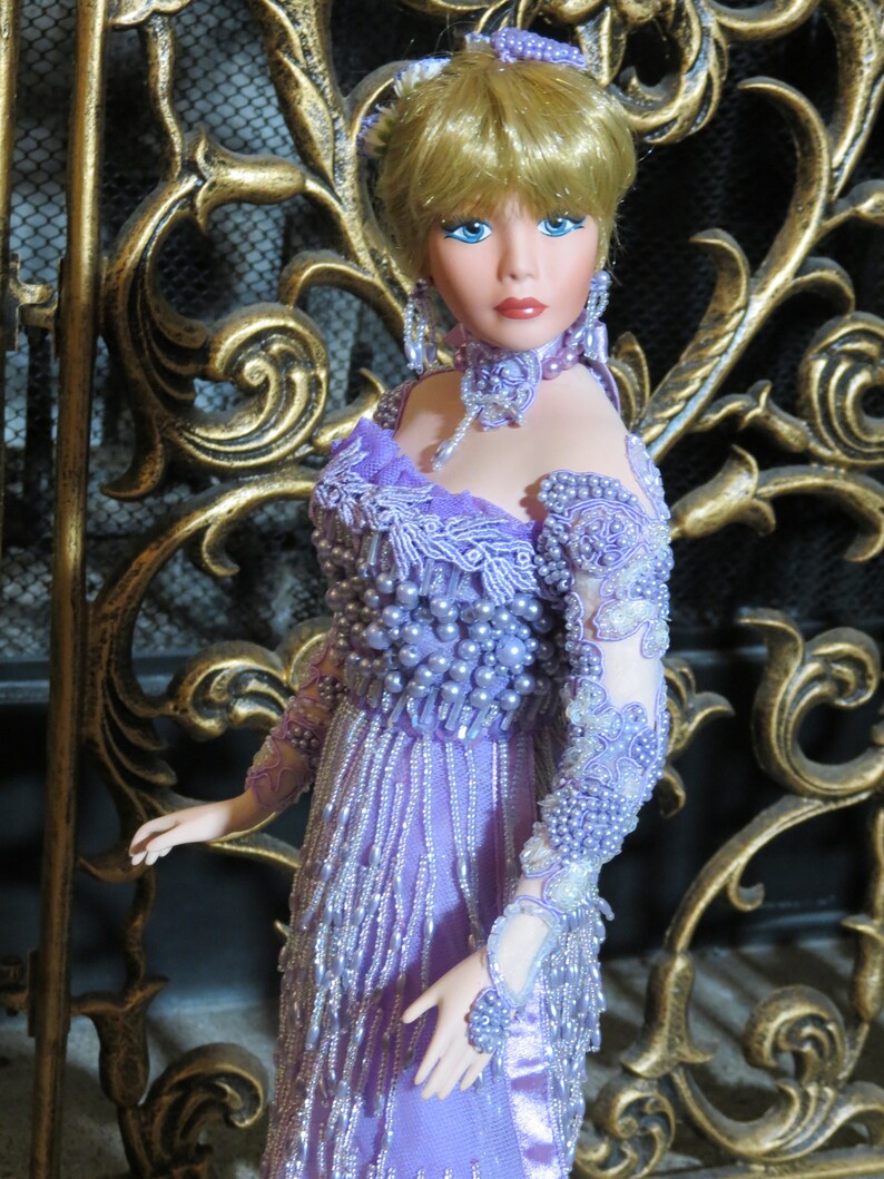 Rustie Doll "lady Amethyst" Limited Edition 48/2000 in Box W/COA Doll ...