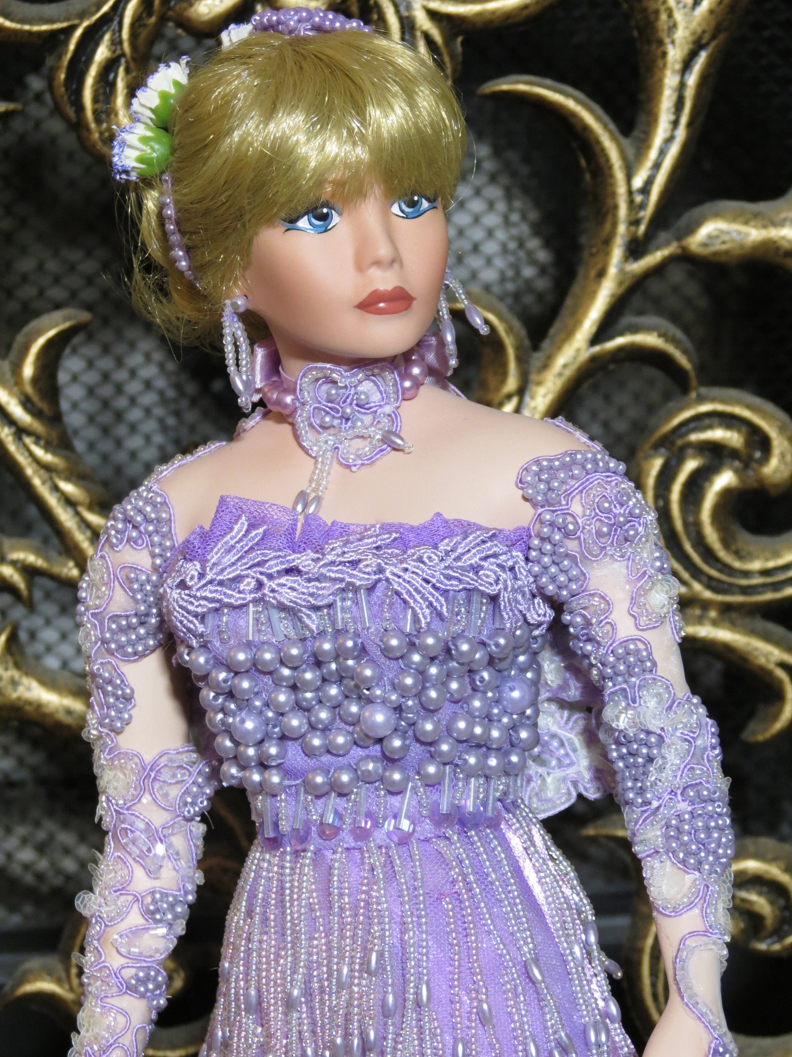Rustie Doll lady Amethyst Limited Edition 48/2000 in Box W/COA Doll ...