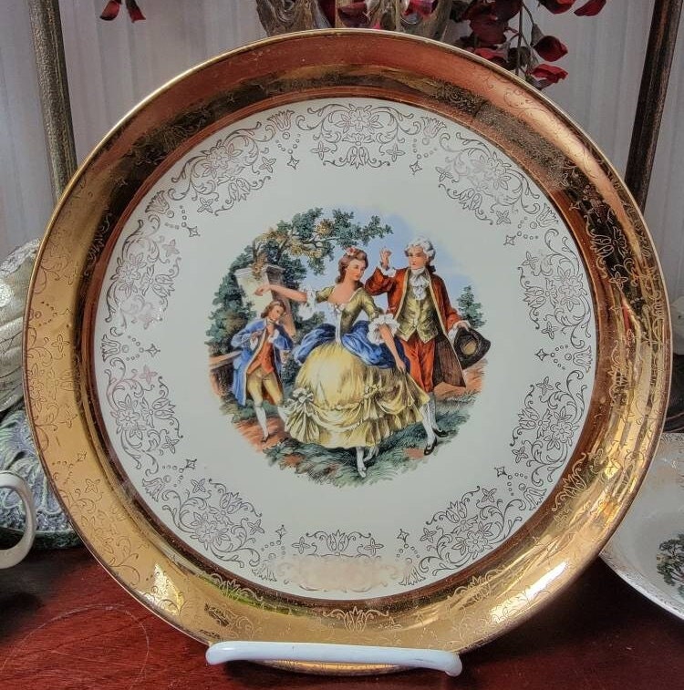 Vintage "george & Martha" Sabin Crest-o-gold -gold Warranted 22k ...