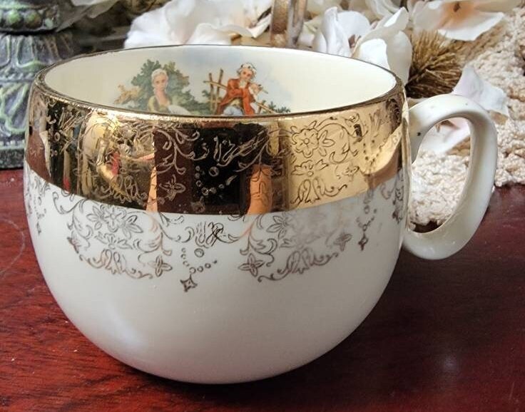 Vintage "george & Martha" Sabin Crest-o-gold -gold Warranted 22k ...