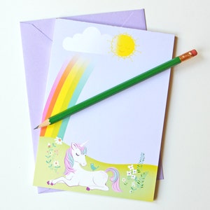 Unicorn Stationery Set, Kids Stationery, Writing Set for Girls, Kids ...